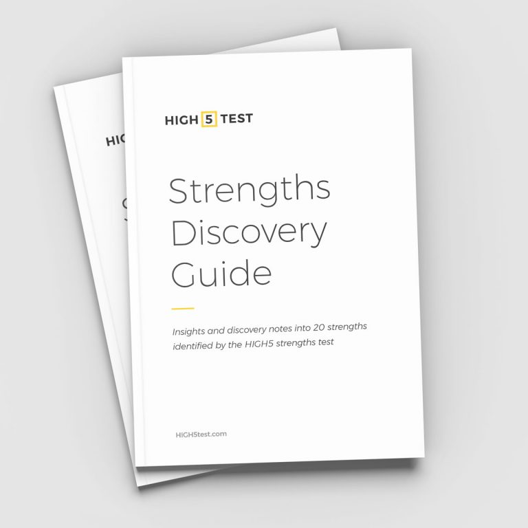 Strengths Discovery Guide - Worldwide Shipping | HIGH5