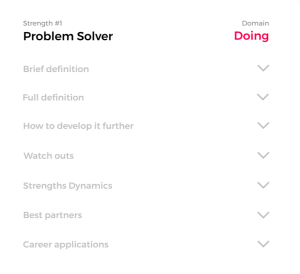 HIGH5 Strengths Platform: For strengths practicing and building